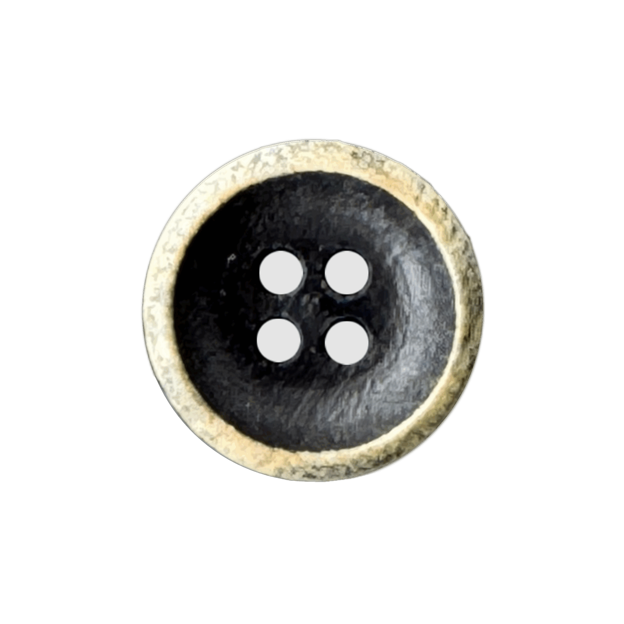 4-Hole Wooden Dark Distressed Button – Heit's Wholesale